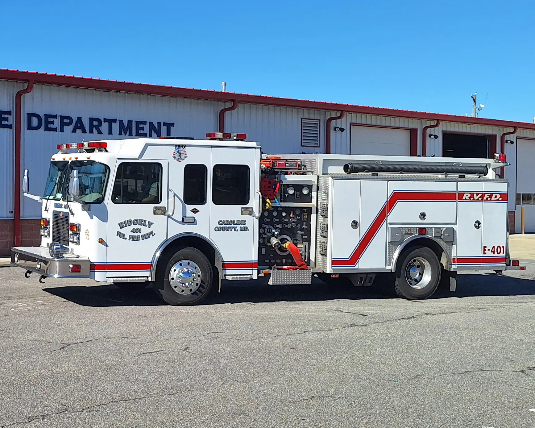 Engine-401 - Ridgely Volunteer Fire Department